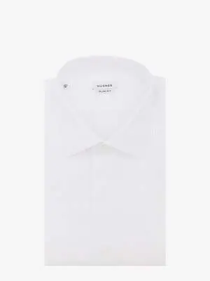 NUGNES 1920 Cotton Shirt With Plastron