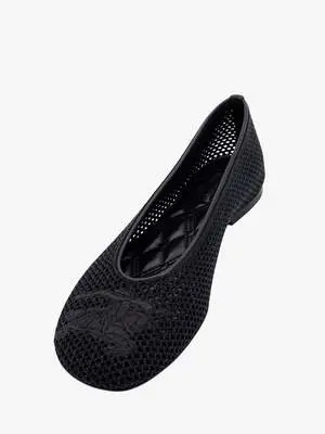 Burberry Mesh Ballerinas With Ekd Detail