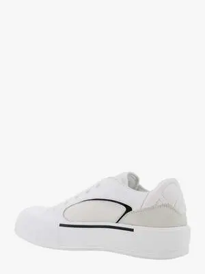 Alexander McQueen Leather And Canvas Sneakers