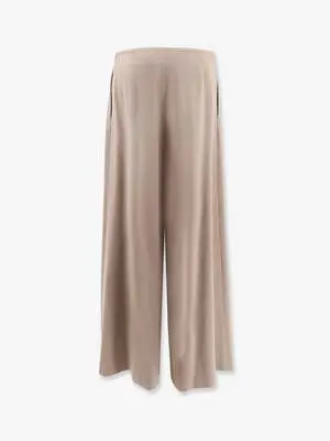 THE ROW High-waist Wool Flared Trousers