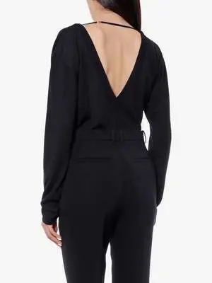 Saint Laurent Wool, Cashmere And Silk Body