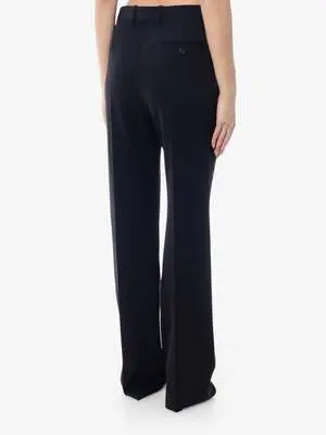 Balenciaga Slim Fit Wool Trousers