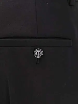 Balenciaga Slim Fit Wool Trousers