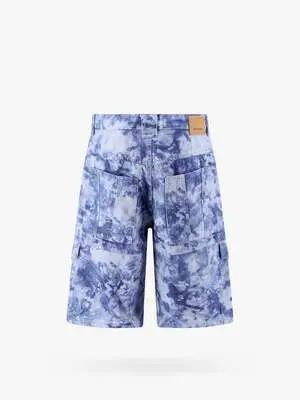 Isabel Marant Cotton Tie Dye Bermuda Shorts