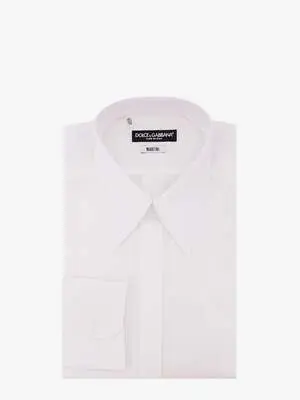 Dolce & Gabbana Martini Cotton Shirt - White