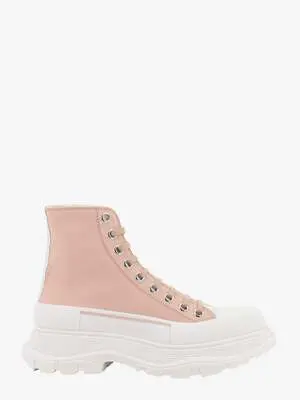 Alexander McQueen Bicolor Canvas Sneakers - Pink