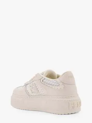 Fendi Match Leather Sneakers