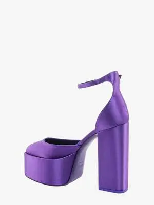 Paris Texas Satin Platform High Heel Mary Janes