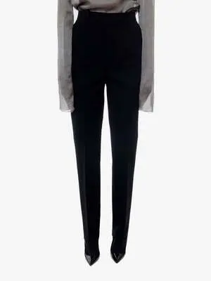 Saint Laurent Sustainable Virgin Wool Trouser