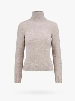 Isabel Marant Alpaca Blend Sweater With Metal Buttons