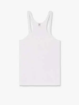 TOTEME Ribbed Cotton Tank Top