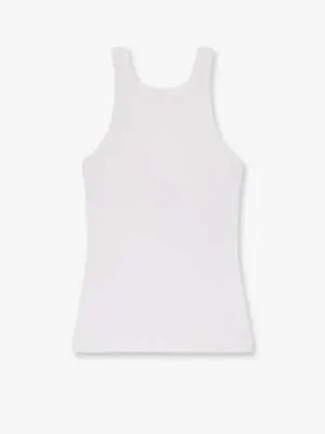 TOTEME Ribbed Cotton Tank Top