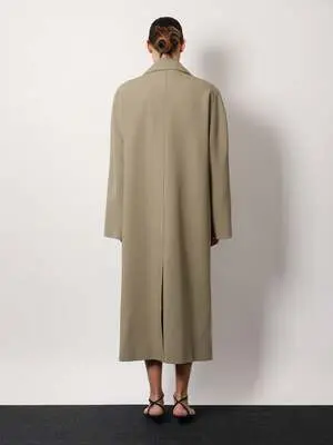 THE ROW Sable Oversize Wool Coat