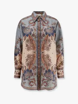 Zimmermann Ascension Manstyle Silk Shirt