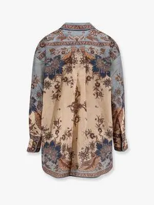 Zimmermann Ascension Manstyle Silk Shirt