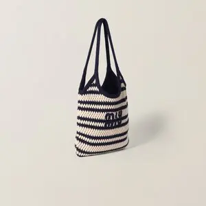 Miu Miu Ivy Crochet Tote Bag