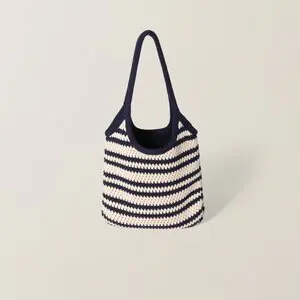 Miu Miu Ivy Crochet Tote Bag