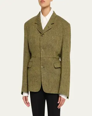 HODAKOVA Reworked Shoulder Blazer