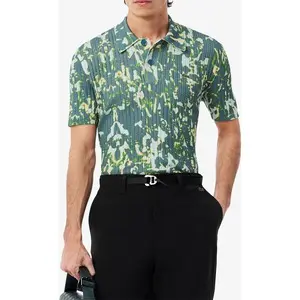 Lacoste Print Rib Polo