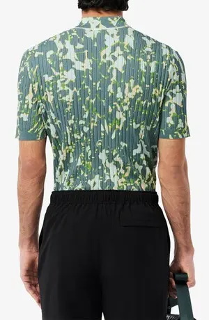 Lacoste Print Rib Polo