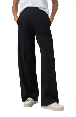 SAINT + SOFIA Keller Wide Leg Pant - Black