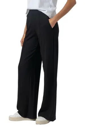 SAINT + SOFIA Keller Wide Leg Pant - Black