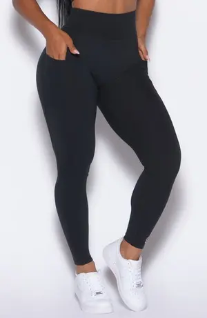 BOMBSHELL SPORTSWEAR Curves 2.0 Leggings - Black