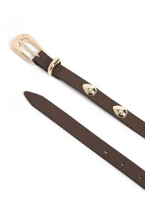 Ettika Studded Leather Belt