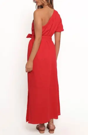 PETAL & PUP Roma One-shoulder Dress