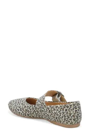 Miz Mooz Kaity Mary Jane Flat - Leopard