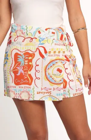 PETAL & PUP Ariala Printed Skort