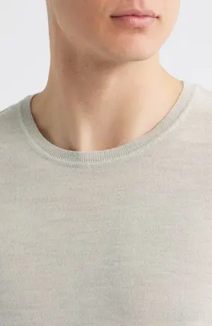 Rag & Bone Aulton Wool Blend T-shirt - Ivory