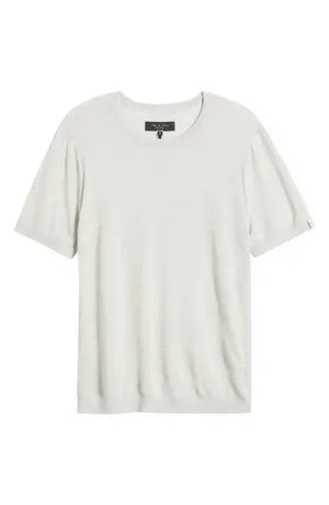 Rag & Bone Aulton Wool Blend T-shirt - Ivory
