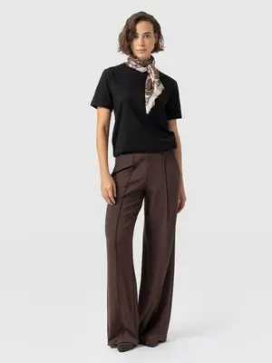 SAINT + SOFIA Keller Wide Leg Pant - Khaki