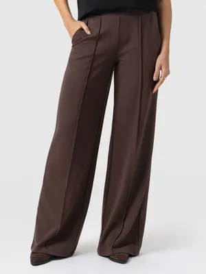 SAINT + SOFIA Keller Wide Leg Pant - Khaki