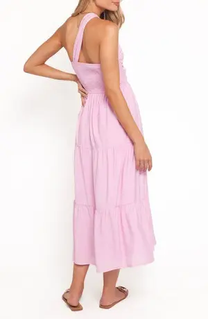 PETAL & PUP One-shoulder Maxi Dress