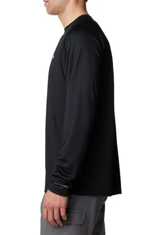 Columbia Pfg Solar Stream™ Long Sleeve Performance T-shirt - Black