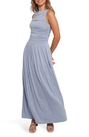 PETAL & PUP Shirley A-line Dress - Blue