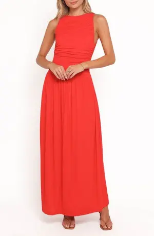 PETAL & PUP Shirley A-line Dress - Red