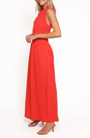 PETAL & PUP Shirley A-line Dress - Red