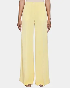 Santorelli Lily Wide Leg Pants With Pockets
