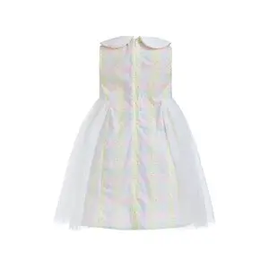 MIMI TUTU Gingham Tulle Dress