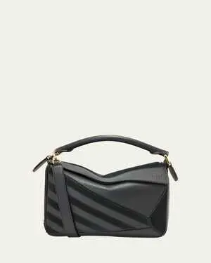 Loewe Puzzle Small Top-handle Bag - Black