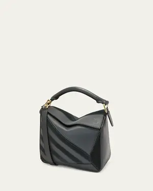 Loewe Puzzle Small Top-handle Bag - Black
