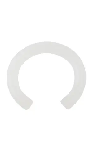 KEANE Glass Cuff White