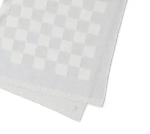 Barefoot Dreams Cozychic Cotton Checkered Throw 54'x72