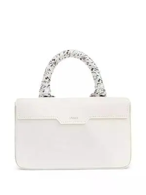Amiri Tote Bag With Bandana Handle - Neutrals