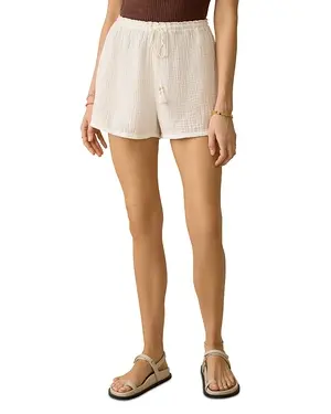 Faherty Brand Dune Gauze Drawstring Shorts