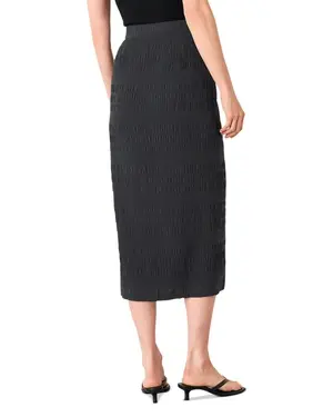 Whistles Sienna Plisse Midi Skirt