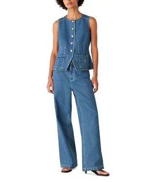 Whistles Slim Fit Waistcoat
